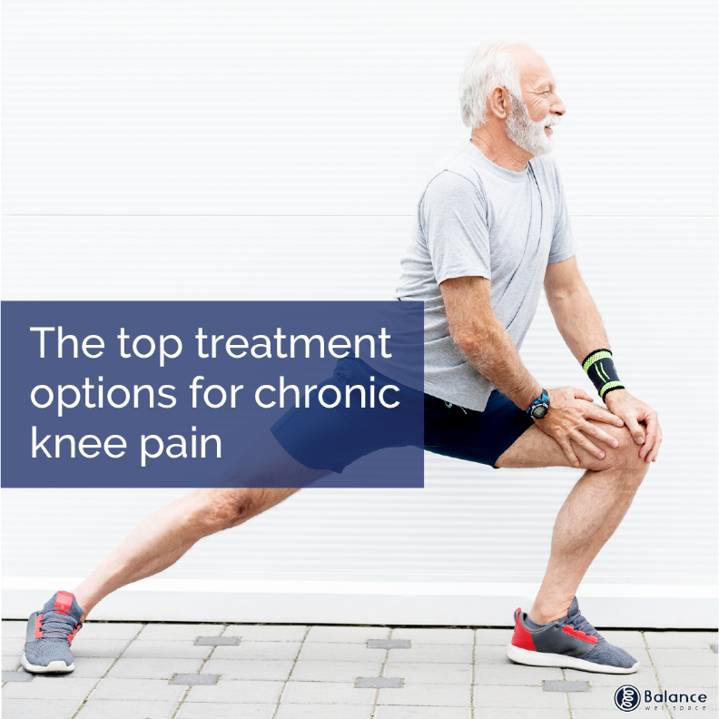 The top treatment options for chronic knee pain - Balance Wellspace